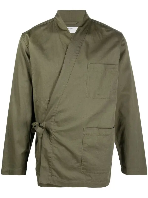 Universal Works Side-tie Fastening Jacket - Green