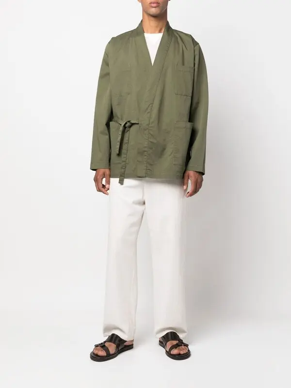 Universal Works Side-tie Fastening Jacket - Green