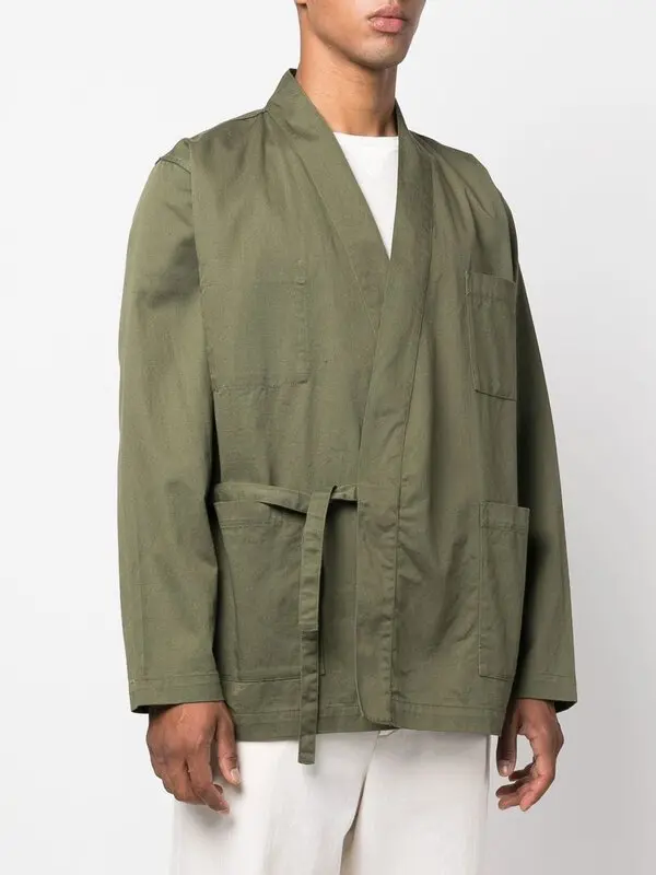 Universal Works Side-tie Fastening Jacket - Green