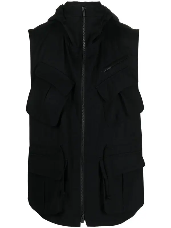 Yohji Yamamoto Flap-pocket Jacket