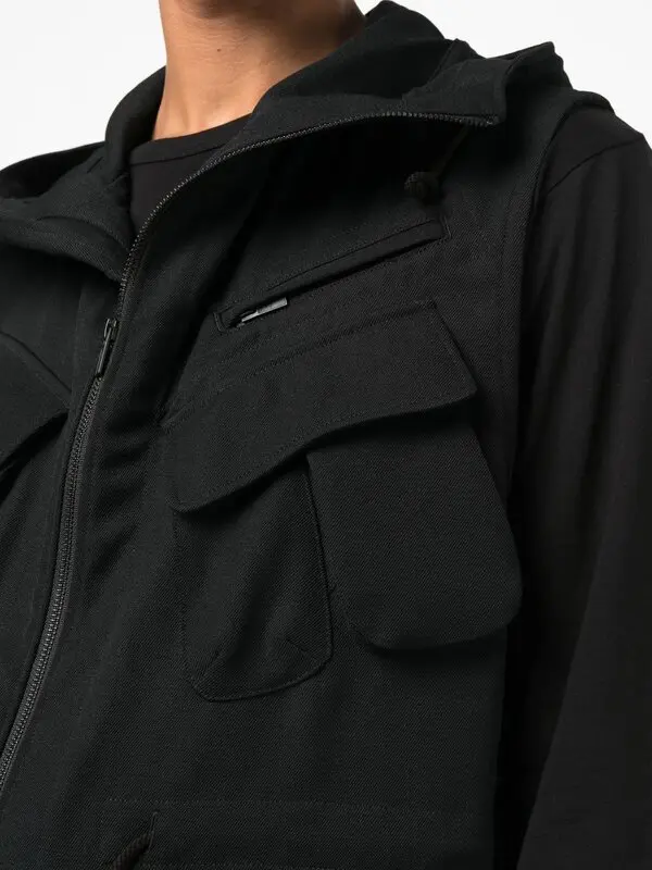 Yohji Yamamoto Flap-pocket Jacket