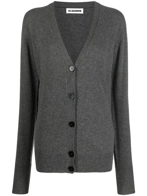 JIL SANDER Button-down Cashmere Cardigan
