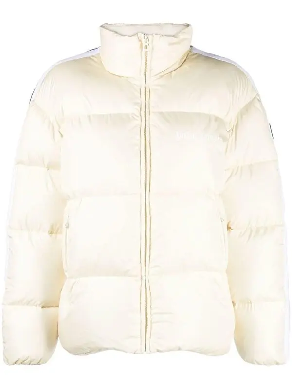 Palm Angels Logo-print Padded Jacket - White