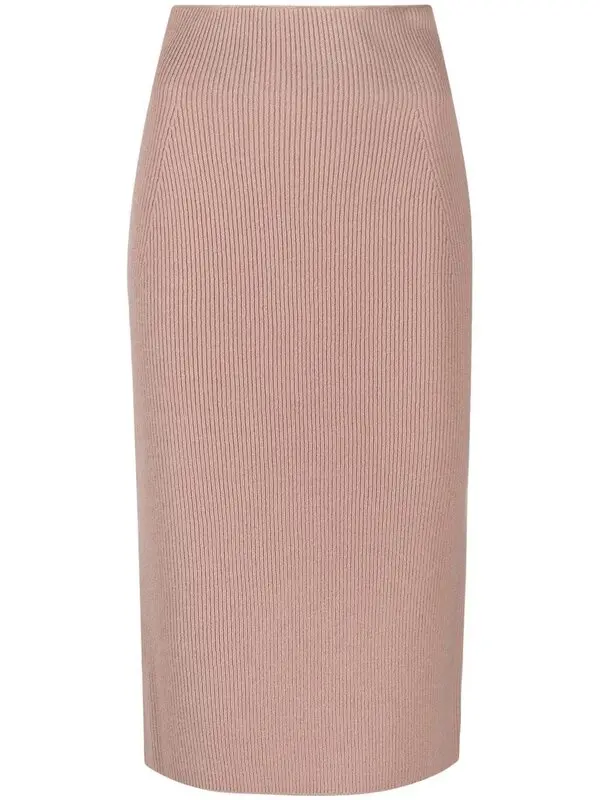 Stella McCartney Rib-knit Midi Skirt