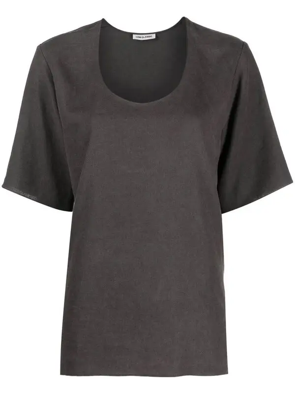 LOW CLASSIC Scoop-neck T-shirt