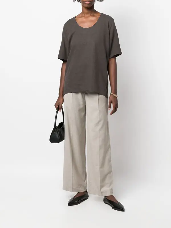 LOW CLASSIC Scoop-neck T-shirt