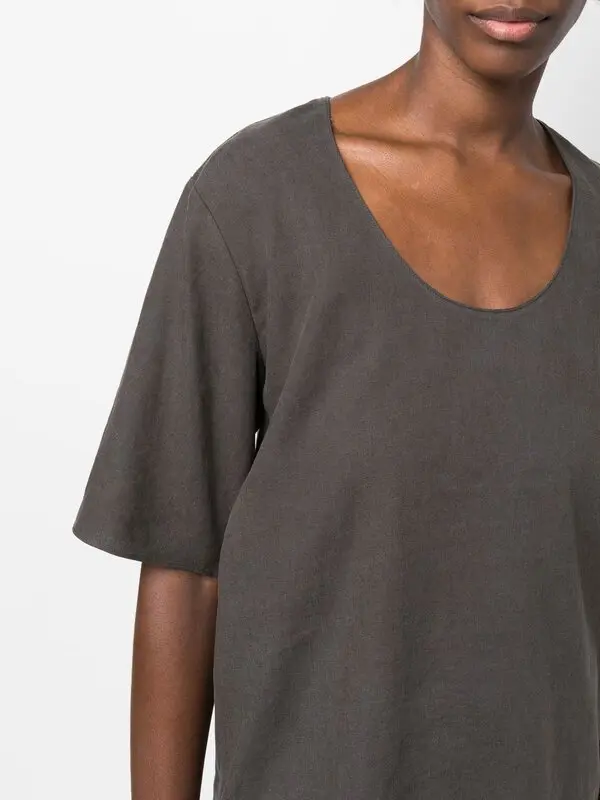 LOW CLASSIC Scoop-neck T-shirt