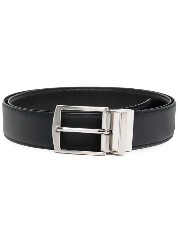 Giorgio Armani Engraved-logo Detail Belt