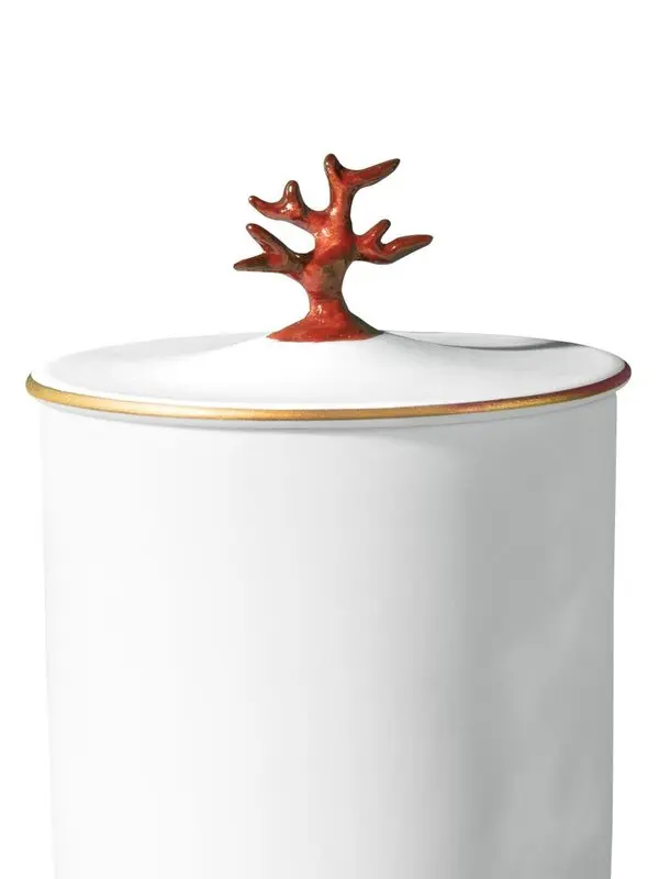 L'Objet Footed Coral Candle