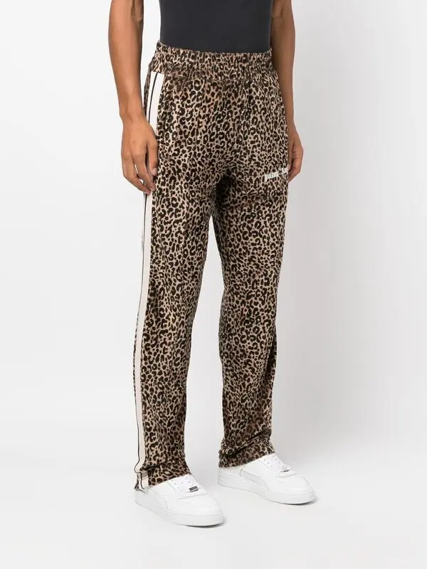 Palm Angels Leopard-print Track Pants