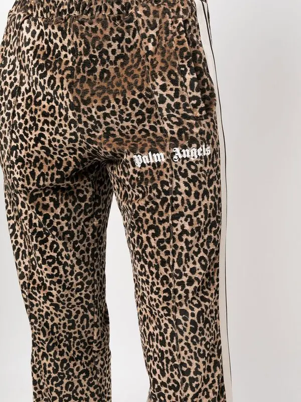 Palm Angels Leopard-print Track Pants