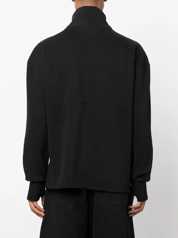 THOM KROM Graphic Print Crewneck Sweatshirt