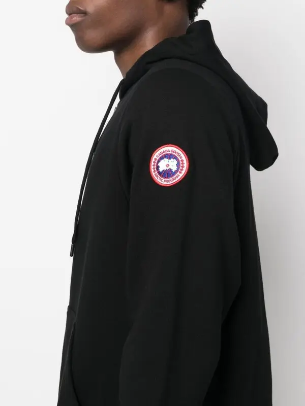 Canada Goose Cotton Logo-patch Hoodie