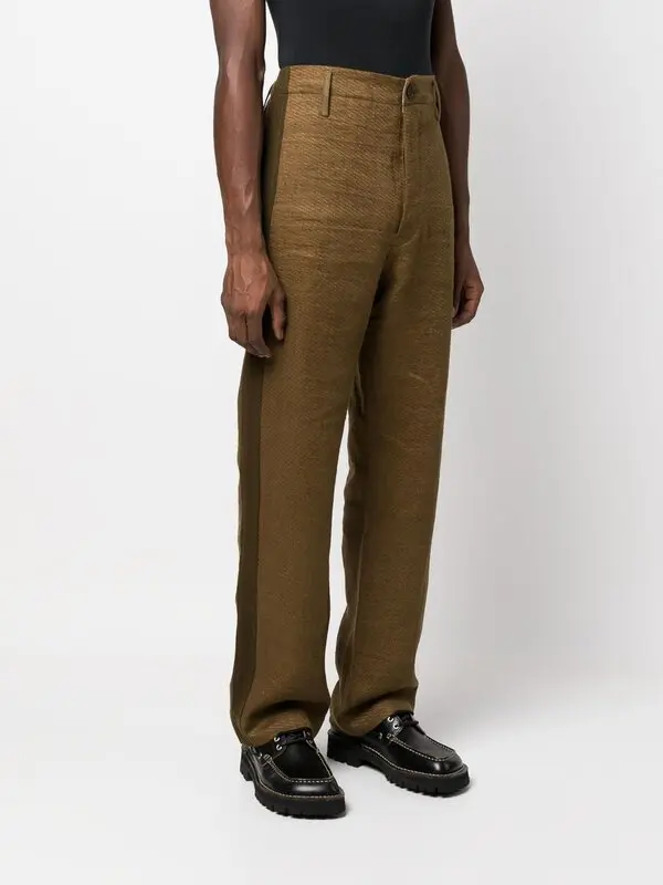 ZIGGY CHEN Side-stripe Trousers
