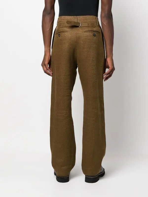 ZIGGY CHEN Side-stripe Trousers