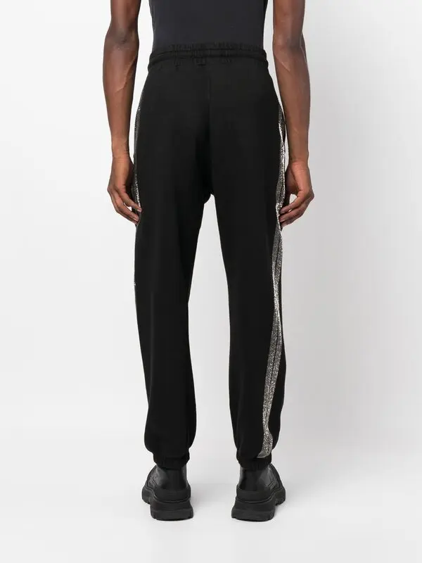 Palm Angels Logo-print Cotton Track Pants - Black