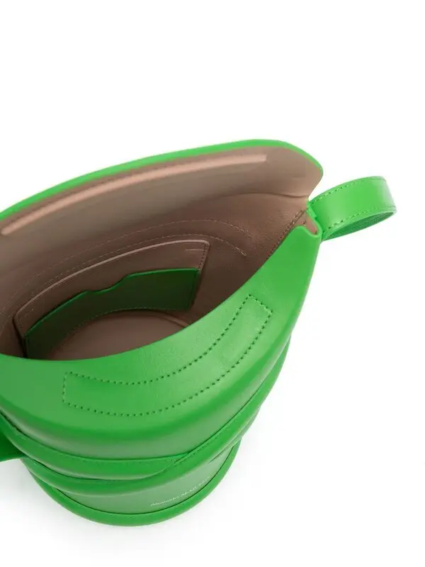 Alexander McQueen The Curve Bucket Bag - Green