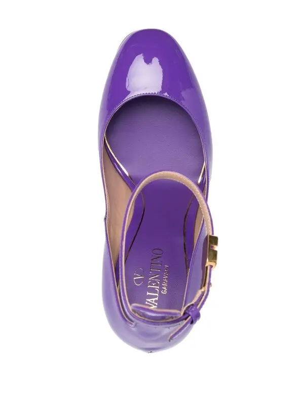 Valentino Garavani Tan-go 155mm Platform Pumps - Purple