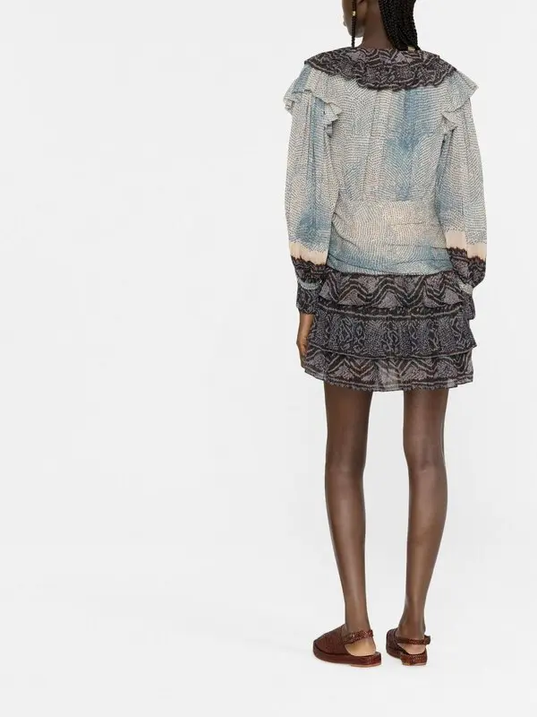 Ulla Johnson Sara Ruffled Mini Dress