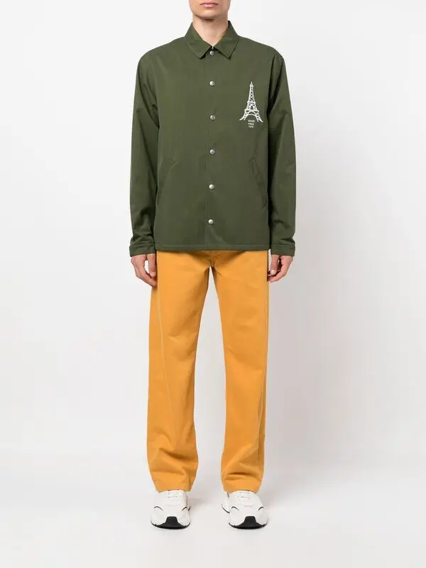 Kenzo Chest Logo-print Shirt Jacket