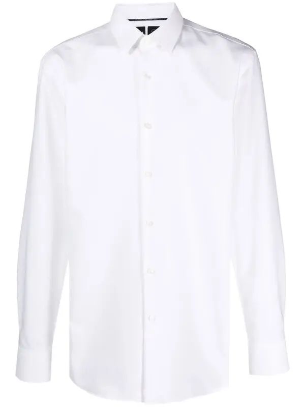 BOSS Classic Button-up Shirt - White