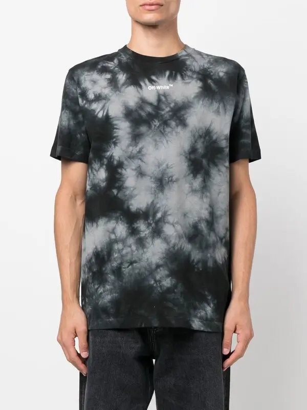 Off-White Tie-dye Print T-shirt