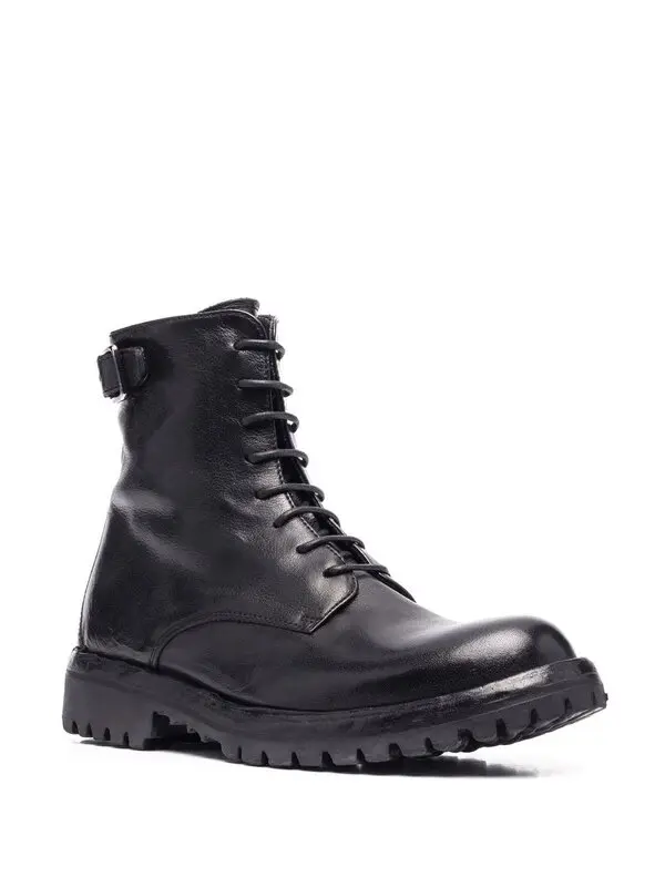 Officine Creative Loraine Lace-up Boots - Black