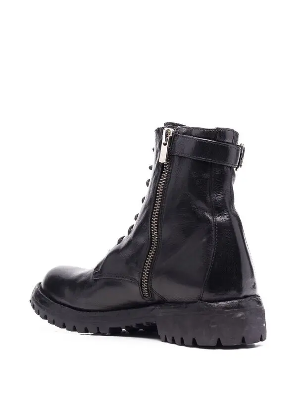 Officine Creative Loraine Lace-up Boots - Black