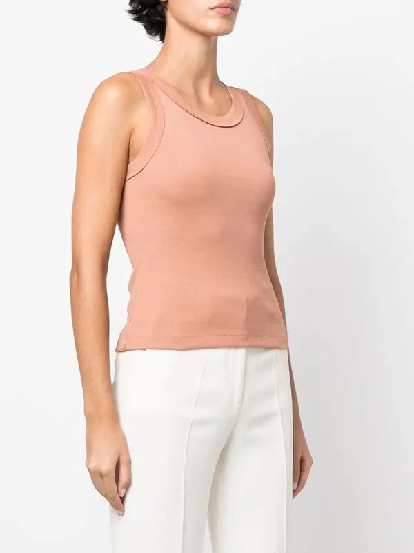 STYLAND Organic Cotton Vest Top - Neutrals