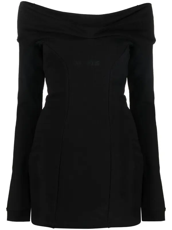 Gcds Off-shoulder Mini Dress
