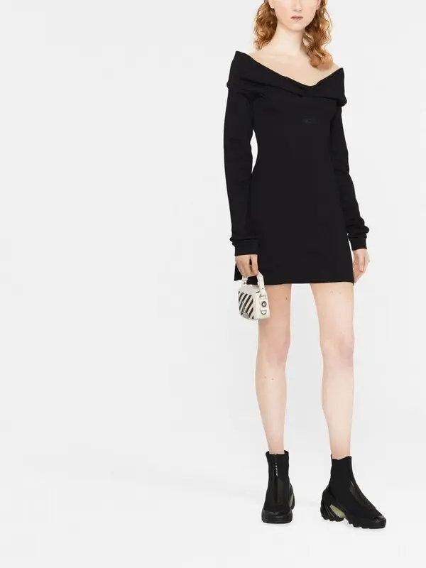 Gcds Off-shoulder Mini Dress