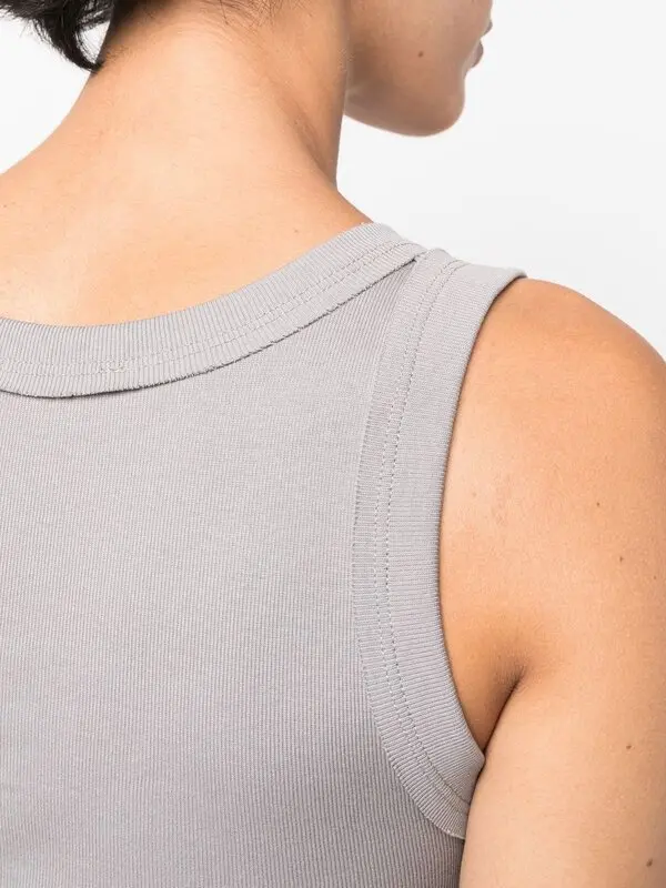 STYLAND Organic Cotton Vest Top - Grey
