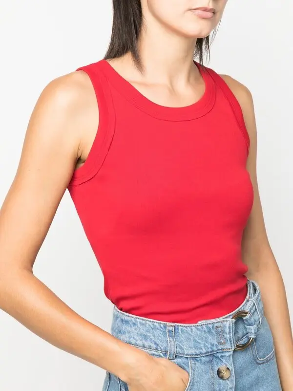 STYLAND Slim-cut Tank Top - Red