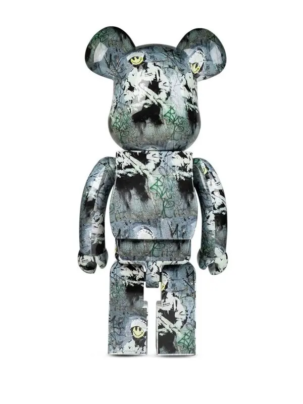 MEDICOM TOY Riot Cop Be@rbrick Figure - Grey