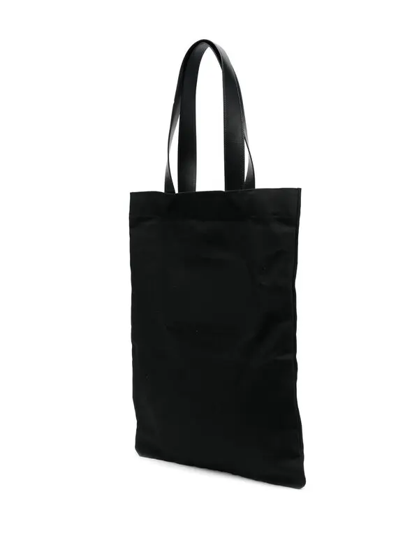 JIL SANDER Logo-print Tote Bag - Black