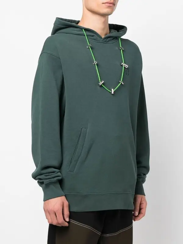 AMBUSH Stoppers Relaxed-fit Hoodie - Green