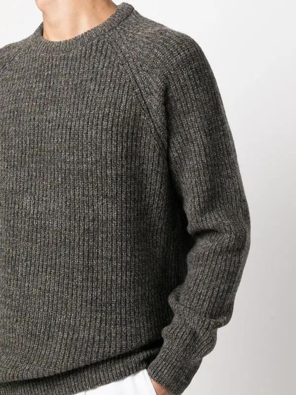 Barbour Ribbed-knit Long-sleeve Jumper