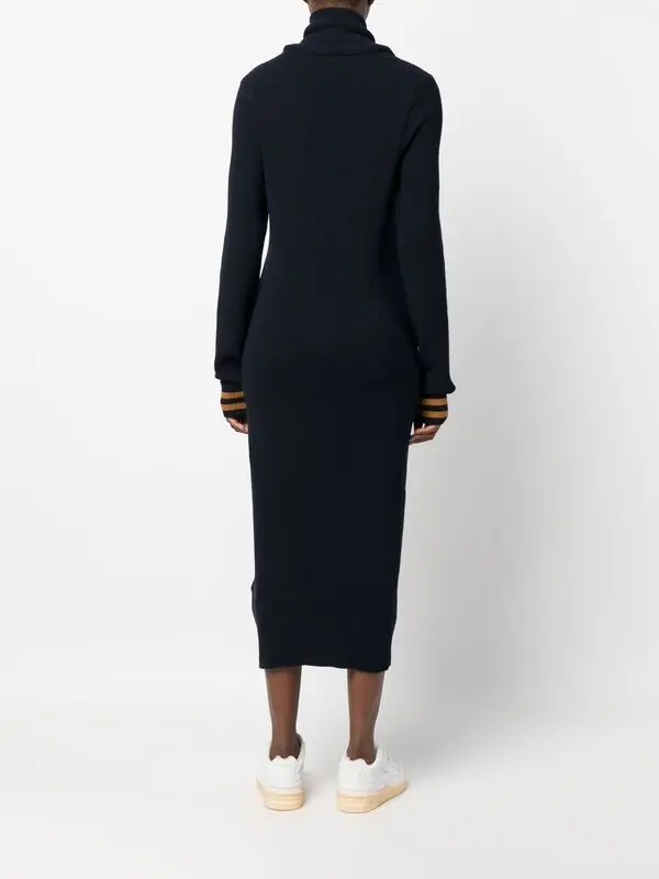 opening ceremony knit dress Knitted Maxi Dress With Open Back