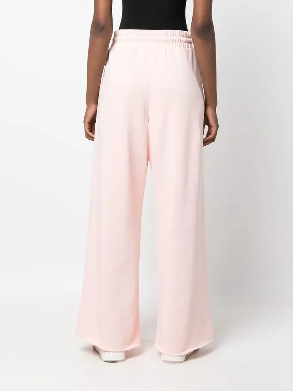 Opening Ceremony Brioches Cotton-jersey Track Pants - Pink