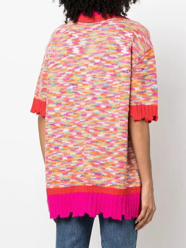 Andersson Bell Knitted Short-sleeved Polo Shirt