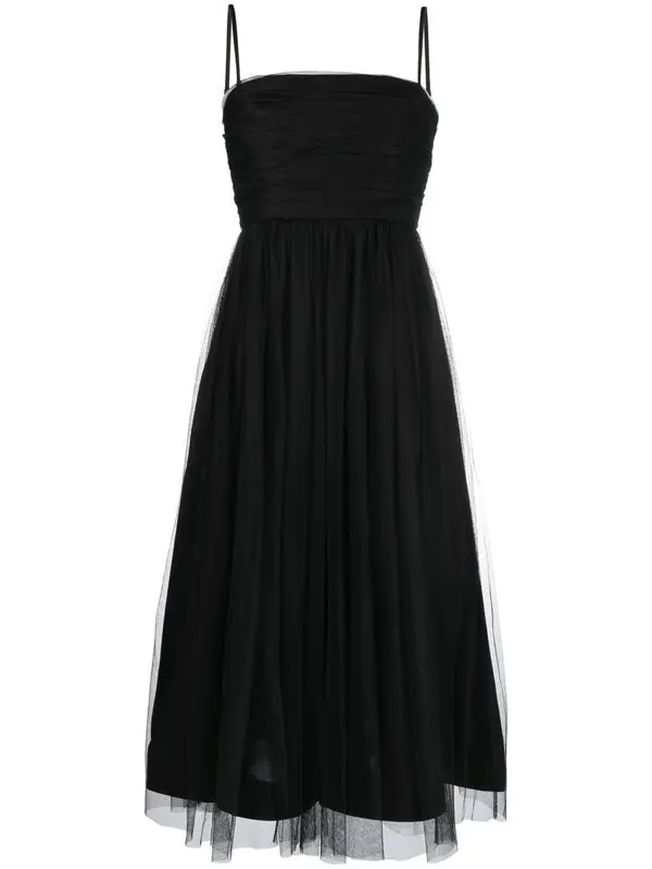Zimmermann Strapless Tulle Midi Dress