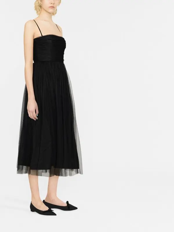 Zimmermann Strapless Tulle Midi Dress