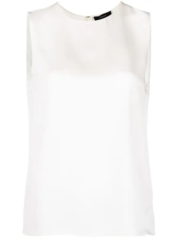 Theory - Theory Silk Sleeveless Top