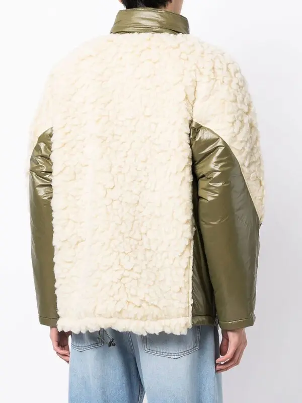 TOGA VIRILIS Faux-shearling Oversize Coat