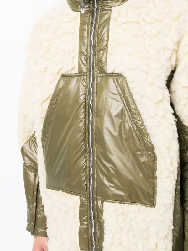 TOGA VIRILIS Faux-shearling Oversize Coat