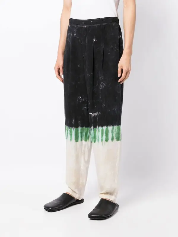 TOGA VIRILIS Tie-dye Print Trousers