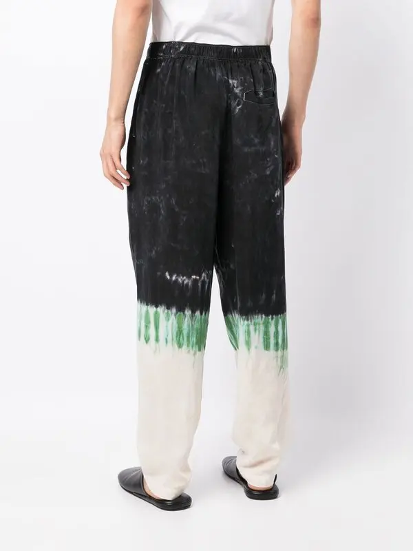 TOGA VIRILIS Tie-dye Print Trousers