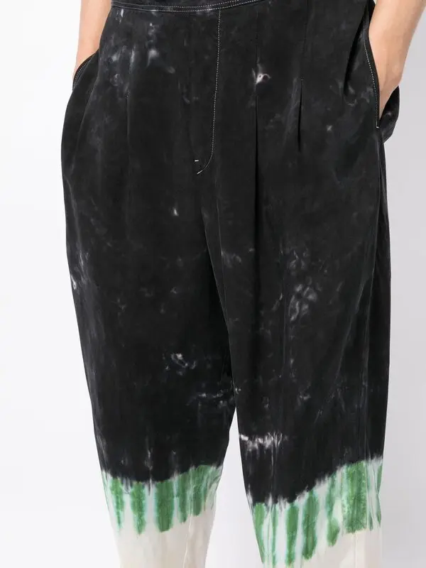 TOGA VIRILIS Tie-dye Print Trousers