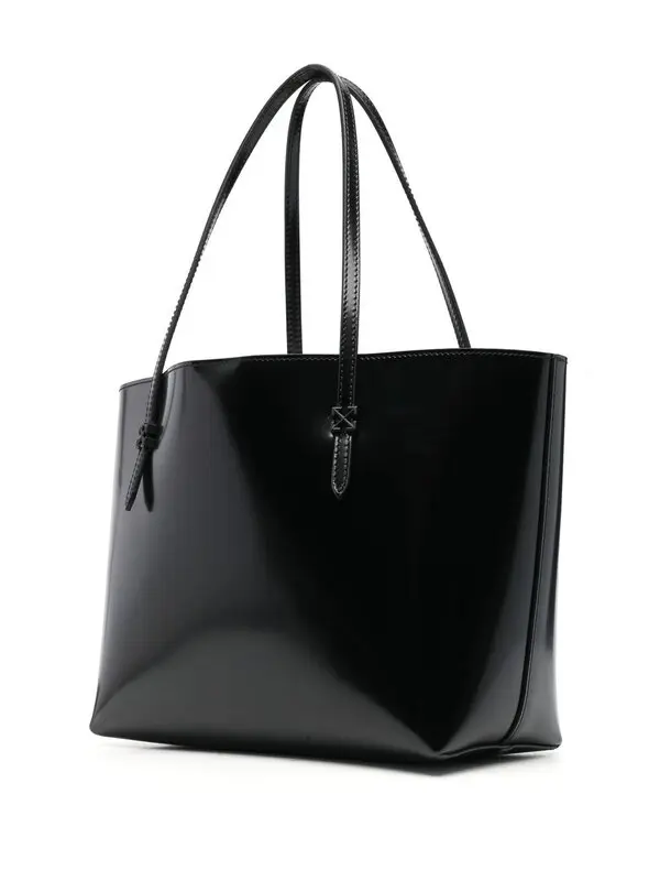 Off-White Slogan-print Tote Bag - Black