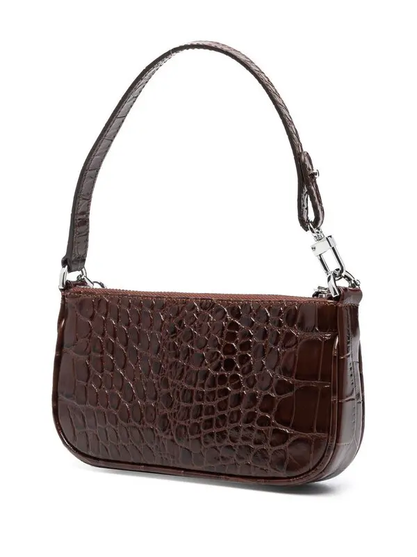 By Far Mini Rachel Tote Bag - Brown